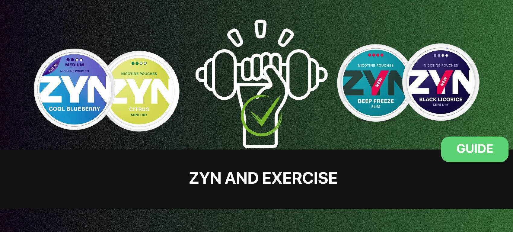 Is ZYN & Nicotine Pouches Bad For Exercise? The Truth & Gymscience