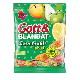 Malaco Gominolas Ácidas de Fruta Real | Dulces Suecos en Línea