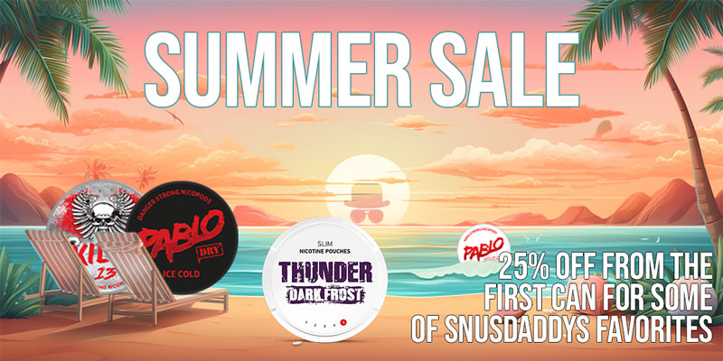 Snusdaddy - Get The Best Prices On Nicotine Pouches & Snus Online